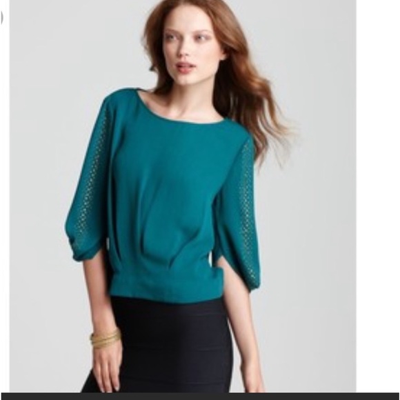 BCBGMaxAzria | Tops | Bcbg Marlene Emerald Green Top | Poshmark